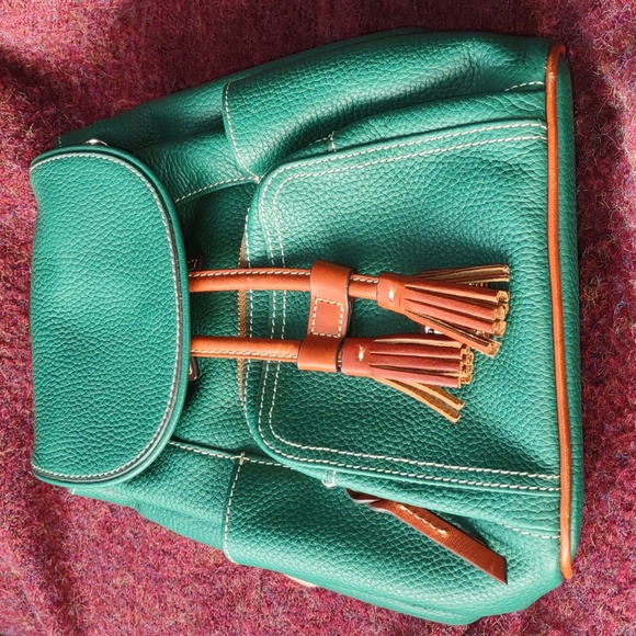 Dooney & Bourke | Bags | Dooney Bourke Pebbled Leather Backpack | Poshmark